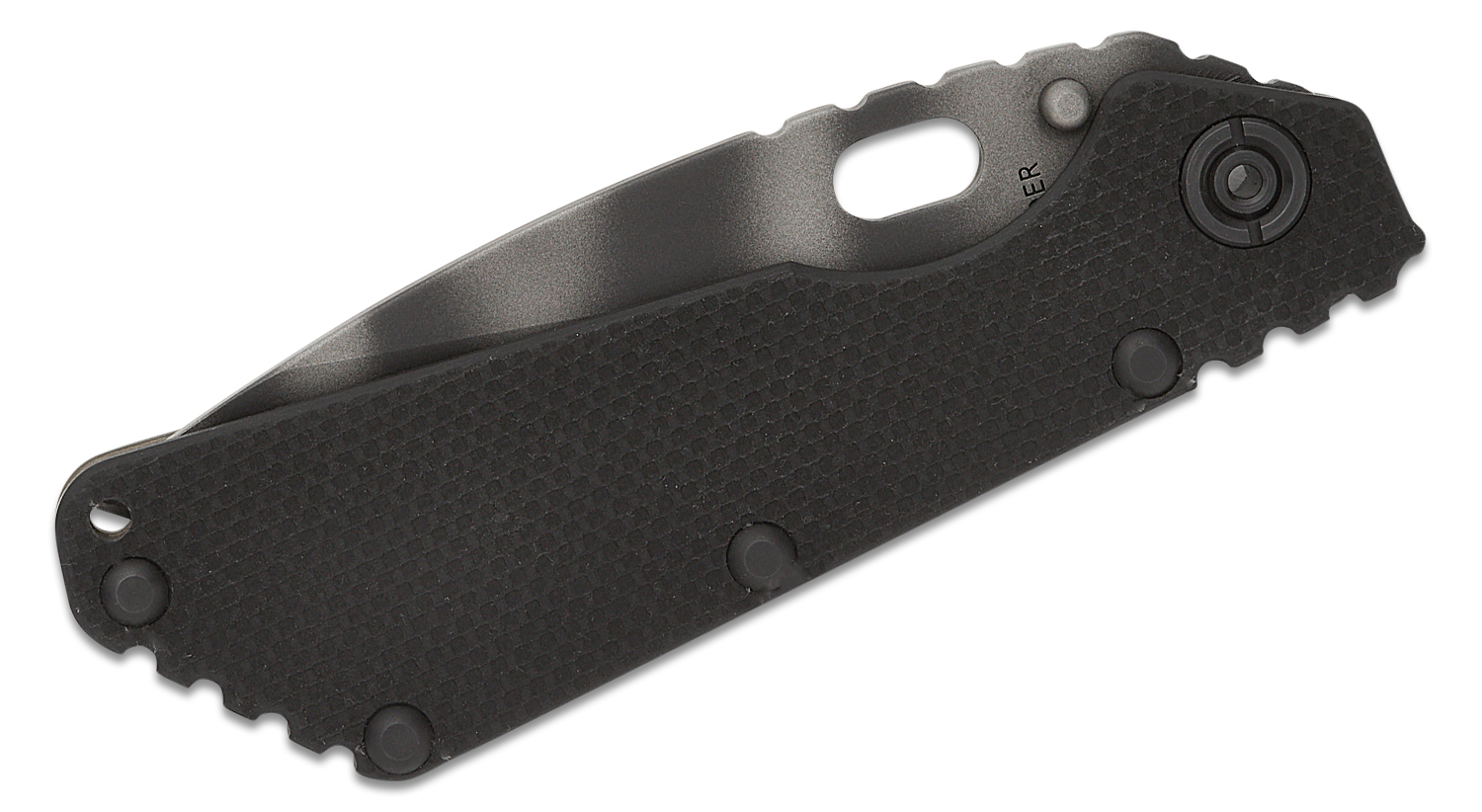 Mick Strider SMF Folding Knife 4" CPM-154 Tiger Stripe Drop Point Blade ...