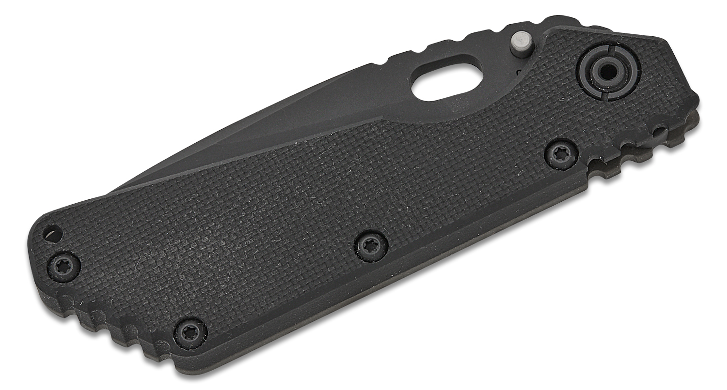 Mick Strider SMF Folding Knife 4" CPM-MagnaCut Black Chromium Nitrate ...