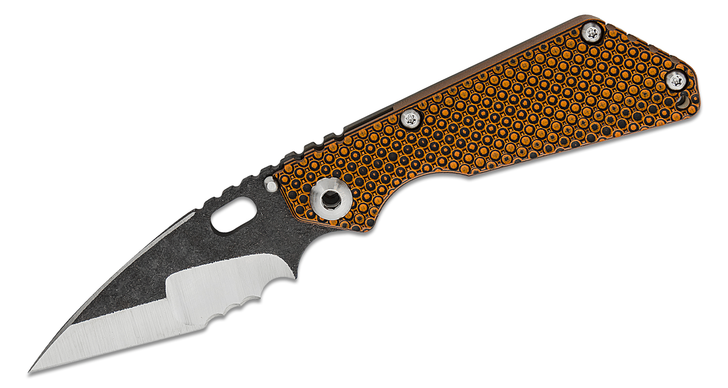 Mick Strider Custom SnG Hybrid Folding Knife 3.5" CTS-XHP Hand Ground ...