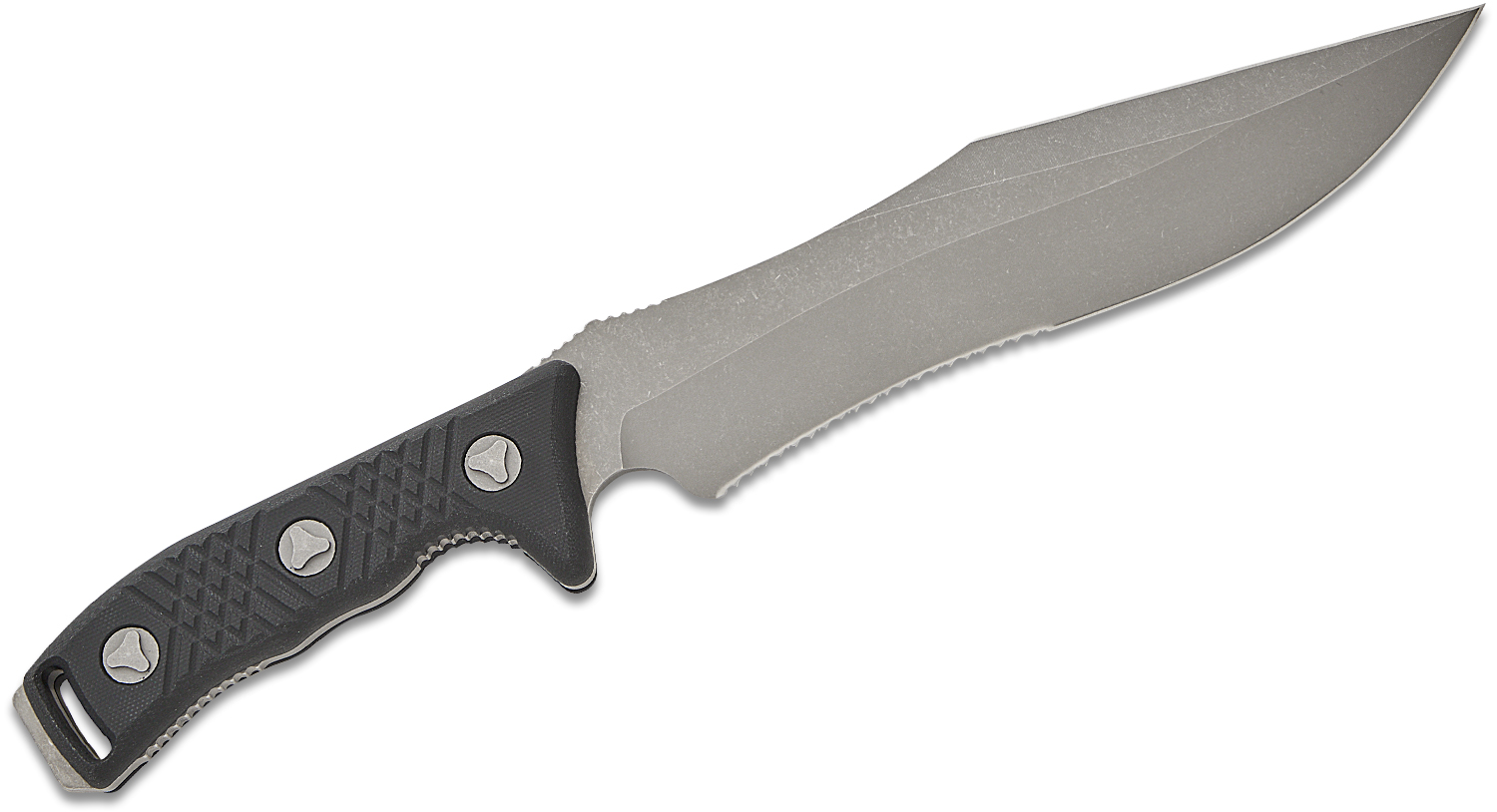 Microtech 104-11AP Arbiter Fixed Blade Knife 9" Apocalyptic Combo ...