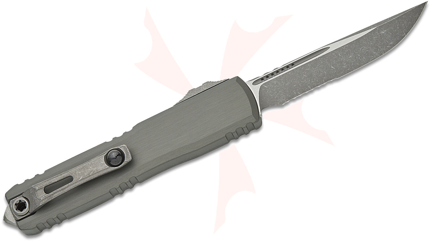 Microtech 1121-11APNC Ultratech ZBP Zero Blade Play AUTO OTF Knife 3.5 ...