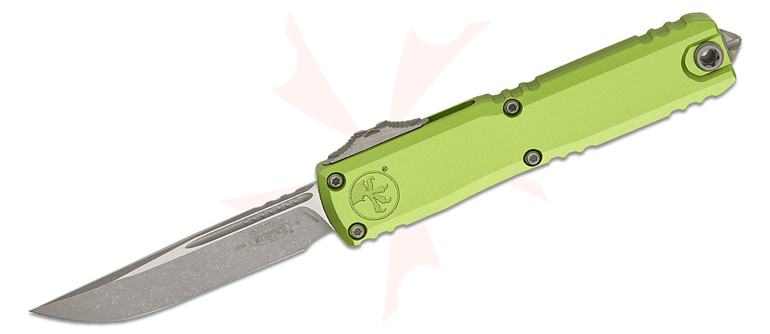 Microtech 11214-10APNG Ultratech Gen IV AUTO OTF Knife 3.5" Bohler ...