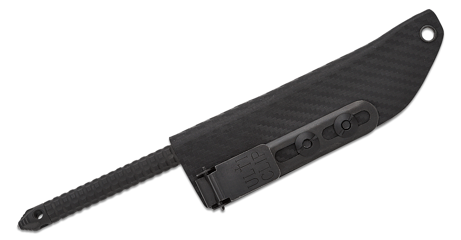 Microtech 112-1DLCTS Signature Series TAC-P Black DLC Stainless Steel ...