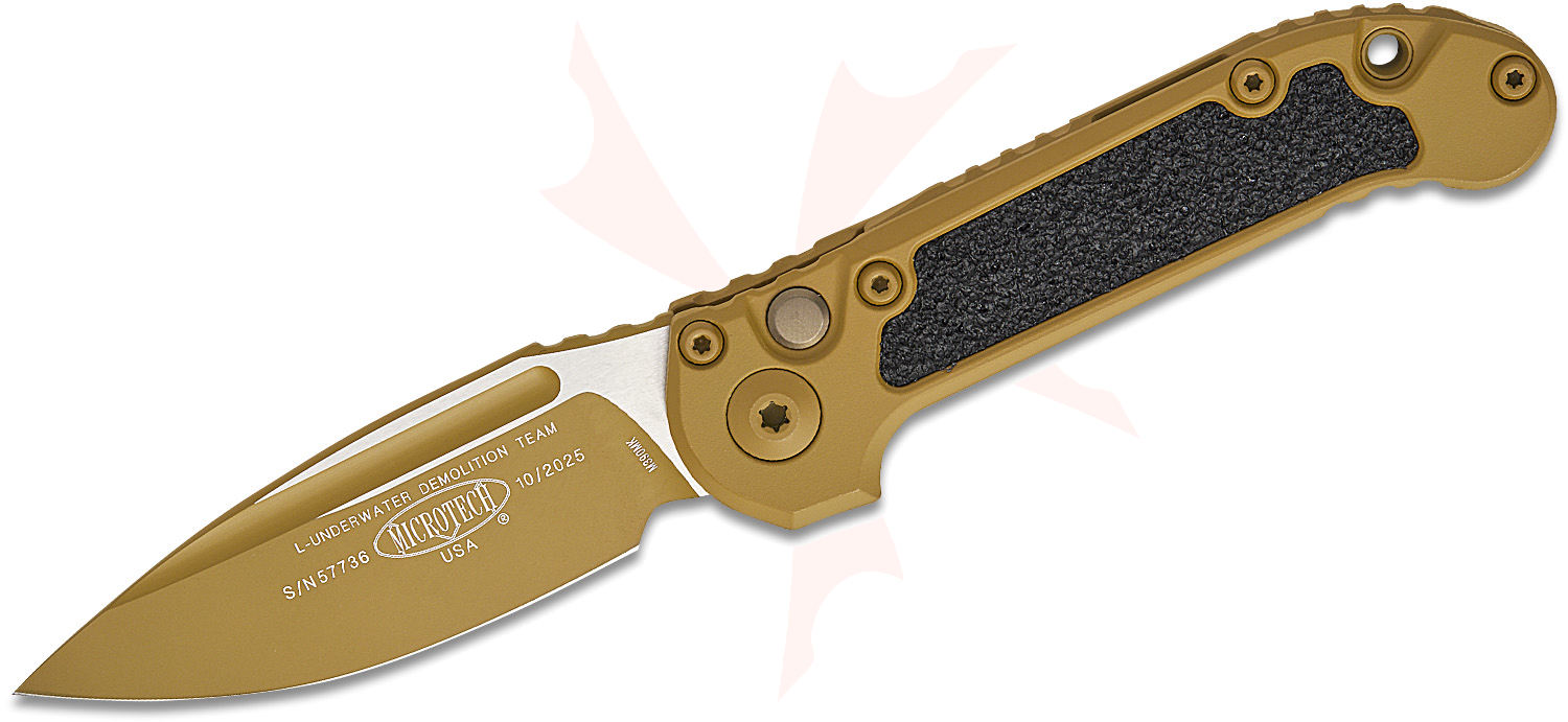 Microtech 1135-1CRA 2023 LUDT Gen III AUTO Folding Knife 3.45" M390MK ...