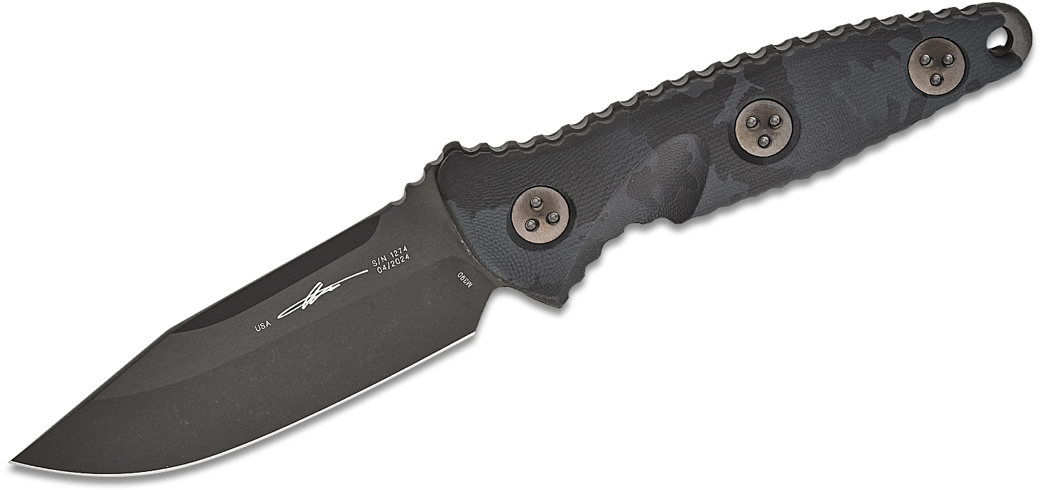 Microtech 113M-1DLCTUCS Signature Series Socom Alpha Mini Fixed Blade ...