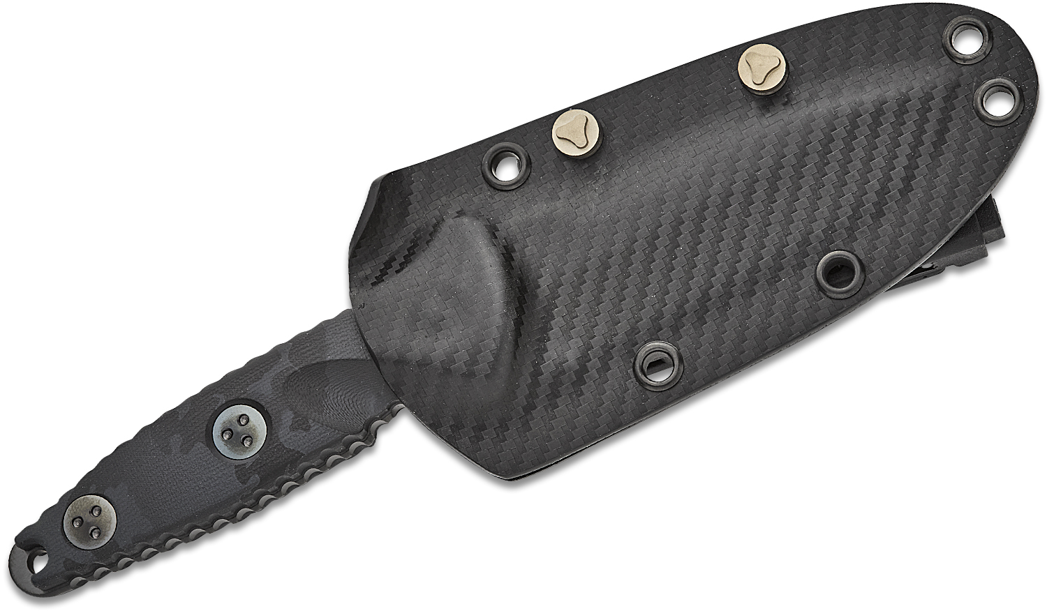 Microtech 113M-1DLCTUCS Signature Series Socom Alpha Mini Fixed Blade ...