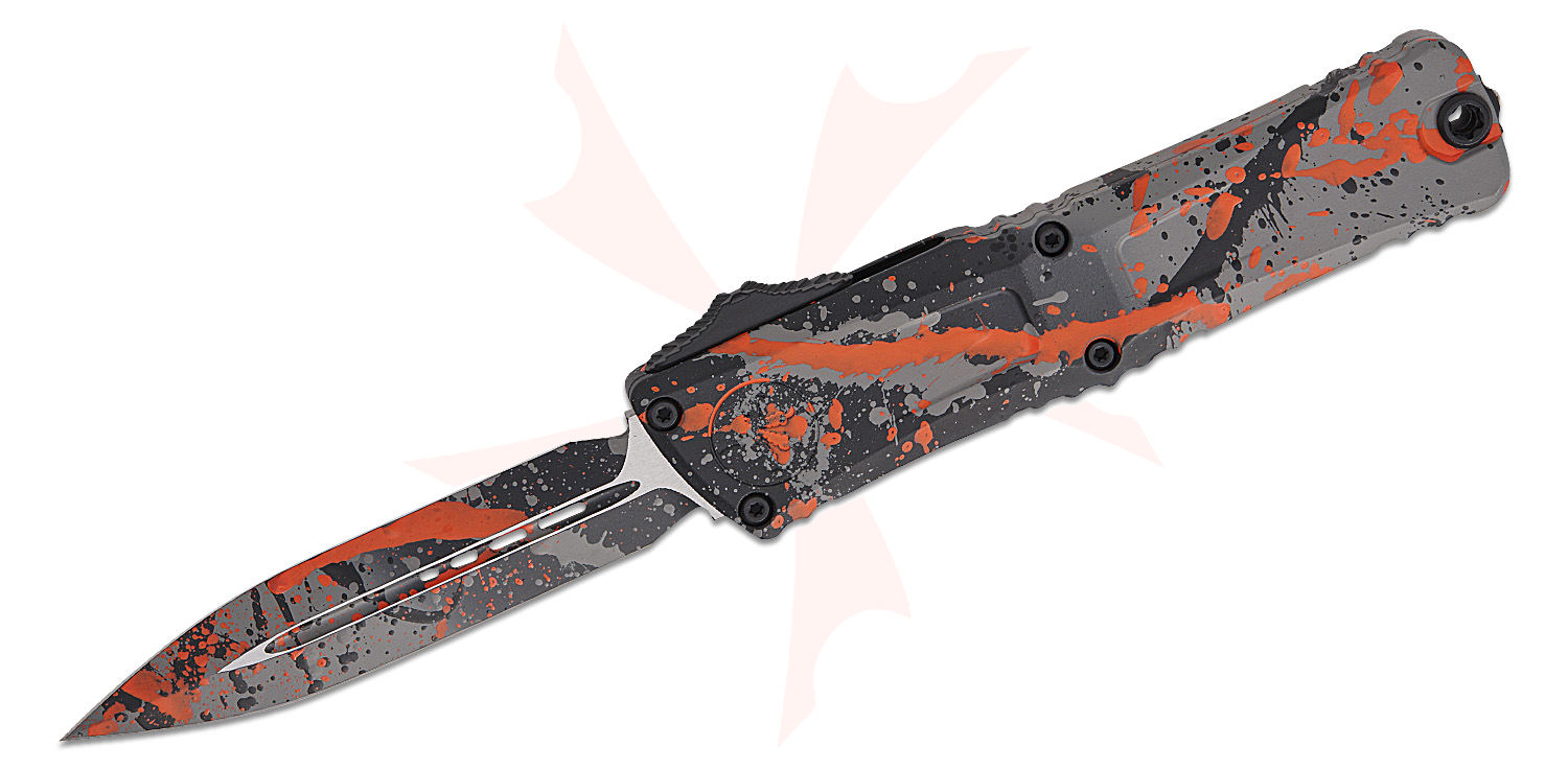 Microtech 1142-1BGBKORSPLS Combat Troodon Gen III AUTO OTF Knife 4.125 ...