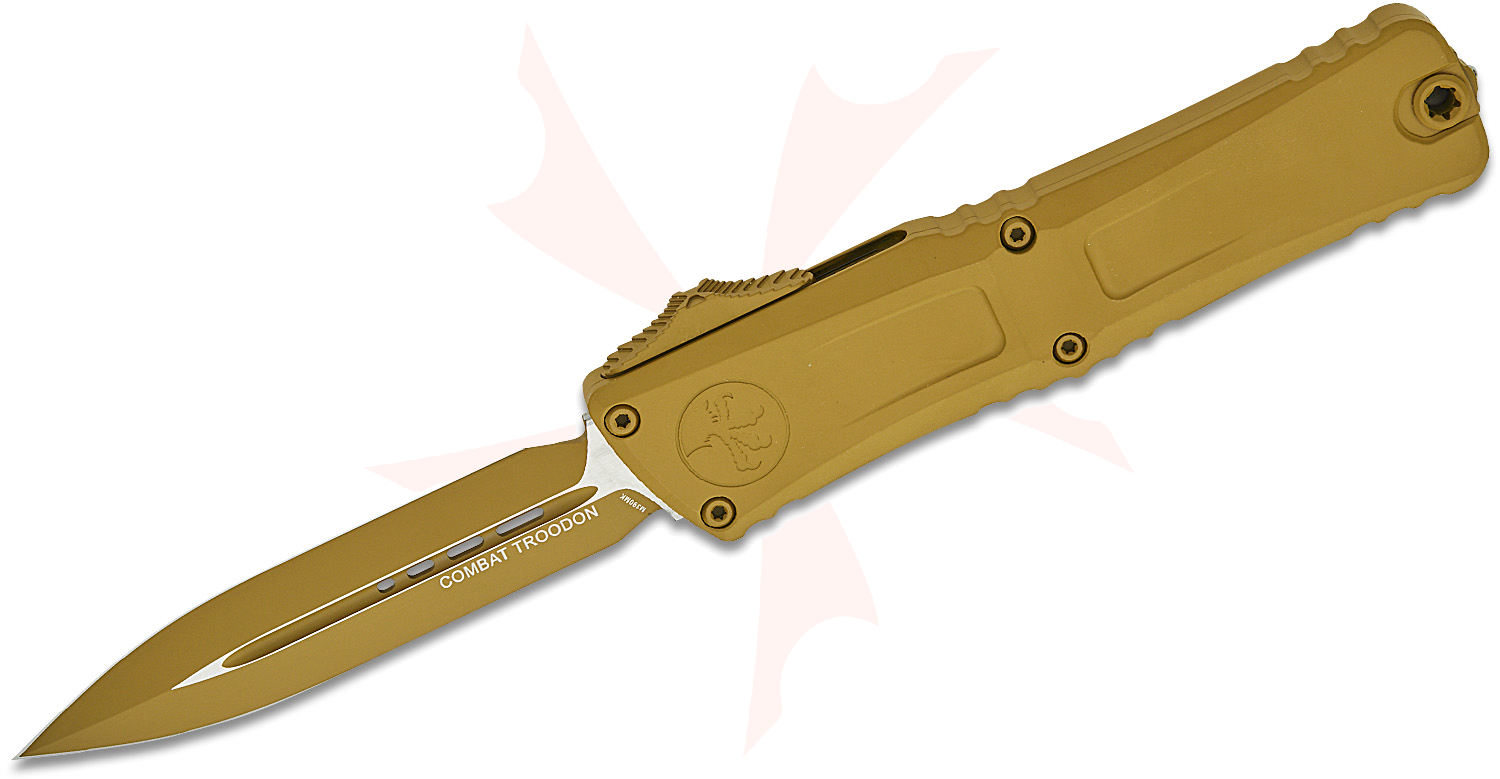 Microtech 1142-1CRA Combat Troodon Gen III AUTO OTF Knife 4.125" M390MK ...