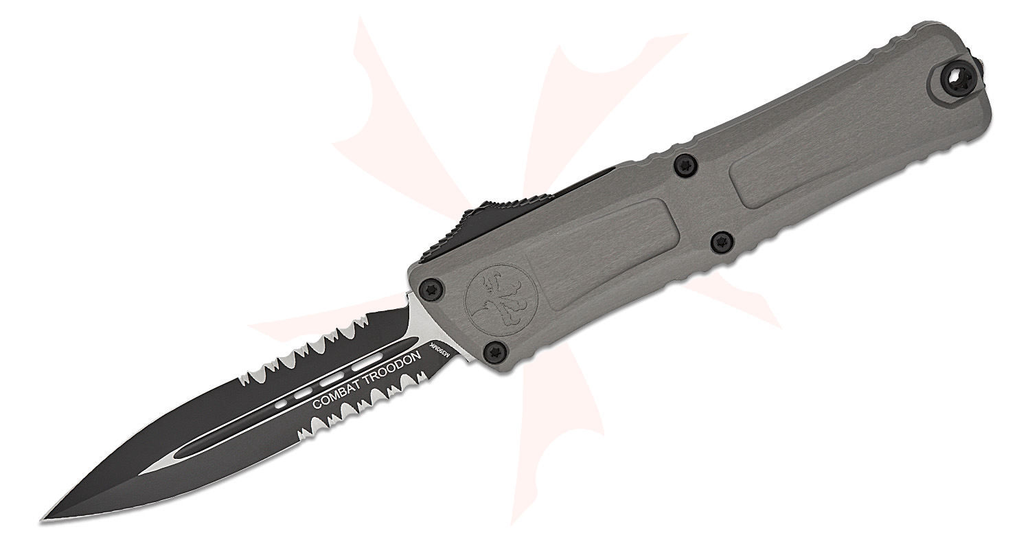 Microtech 1142-2NC Combat Troodon Gen III AUTO OTF Knife 4.125" M390MK ...