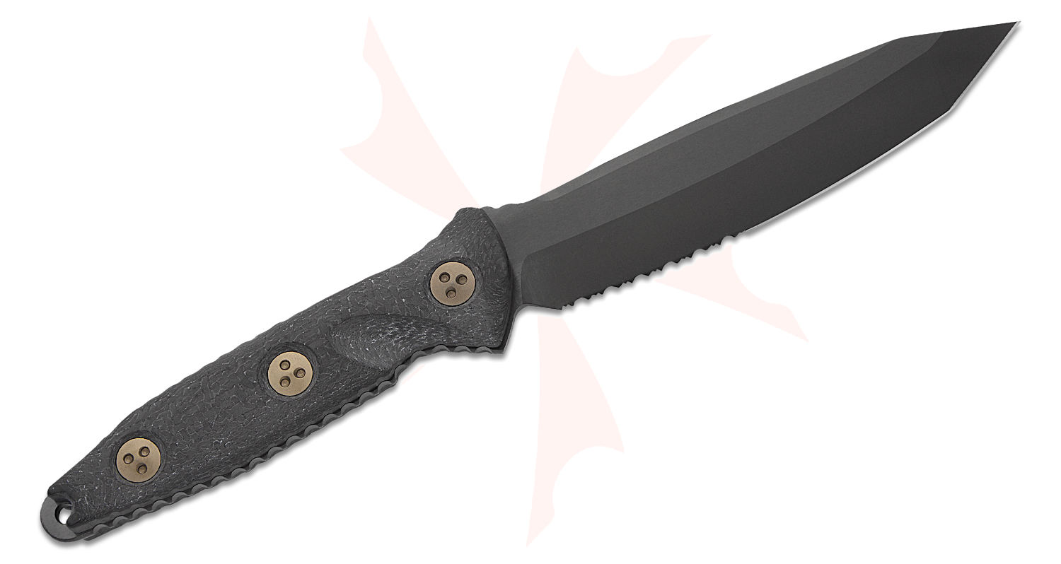 Microtech 114-2DLCCFS Signature Series Socom Alpha Fixed Blade Knife 5. ...