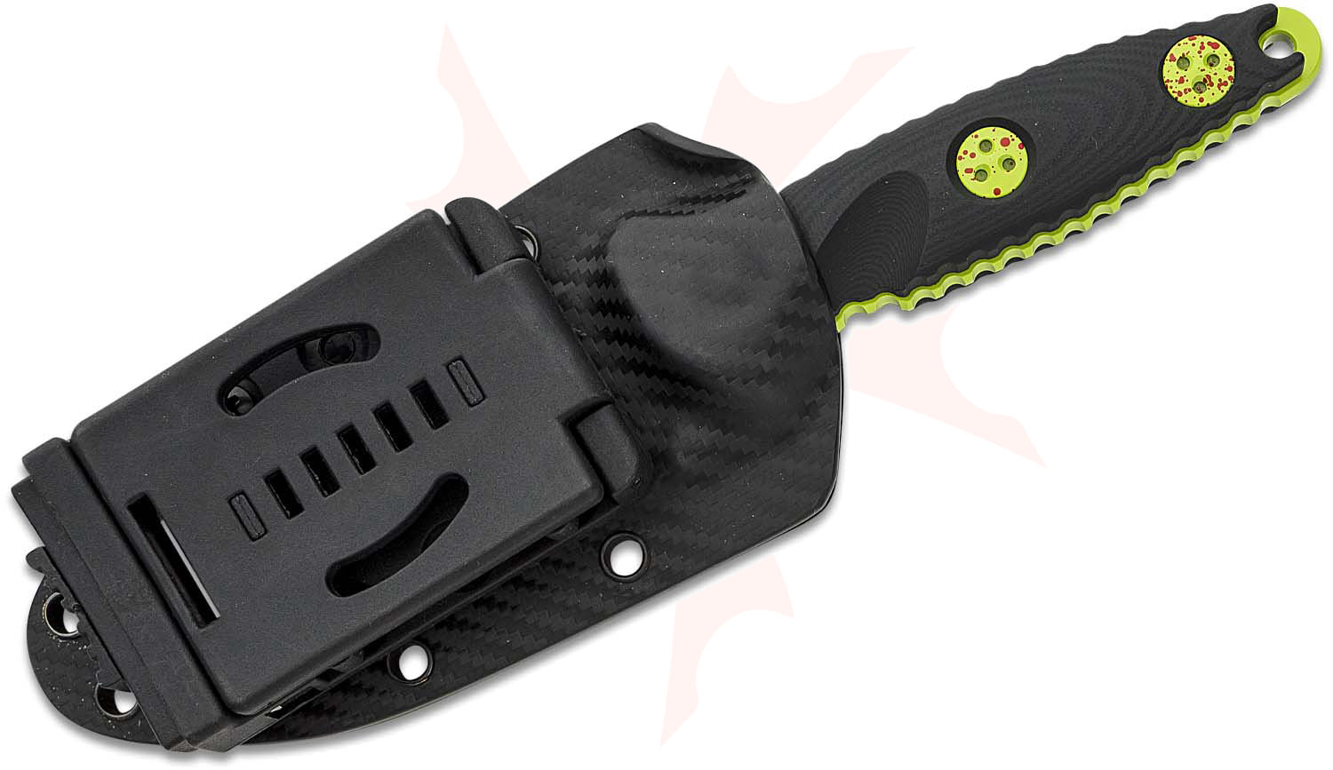 Microtech 114M-1Z Zombie Tech Socom Alpha Mini Fixed Blade Knife 3.72 ...