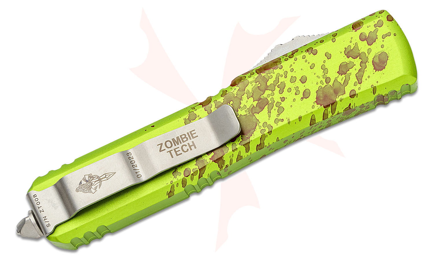 Microtech 119-10SETZTS Signature Series Ultratech AUTO OTF Zombie Tech ...