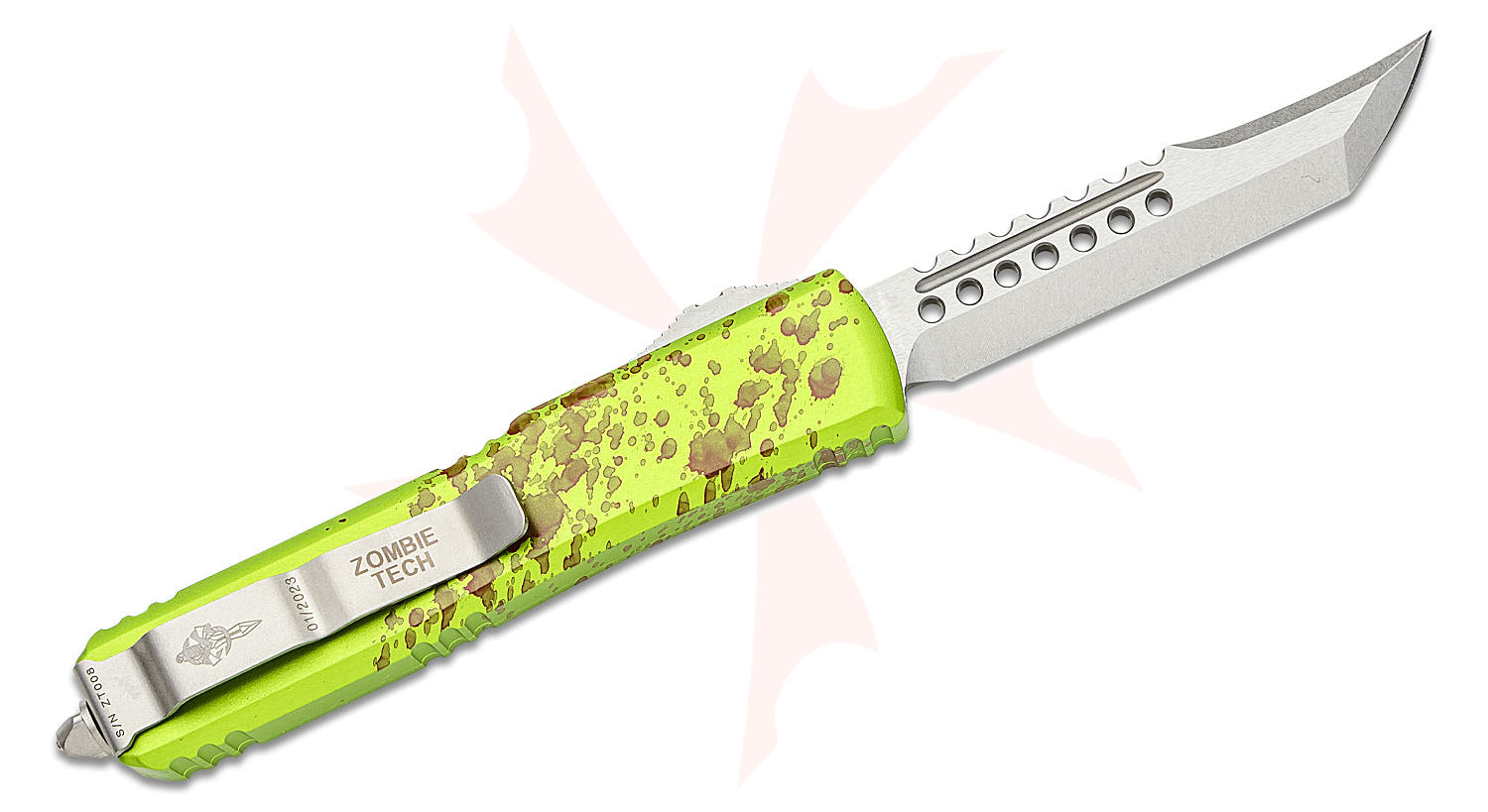 Microtech 119-10SETZTS Signature Series Ultratech AUTO OTF Zombie Tech ...