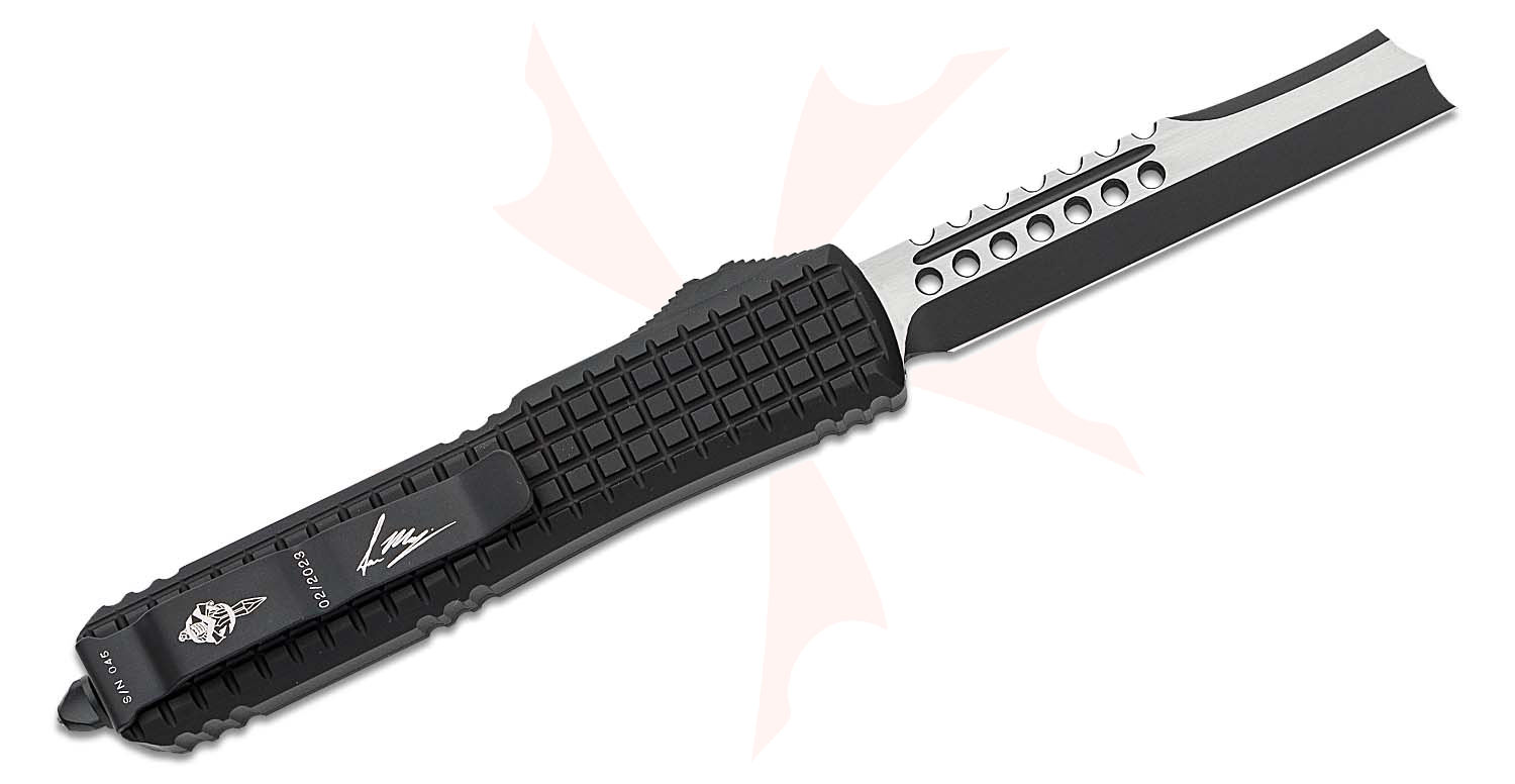 Microtech 119R-1TFRS Signature Series Ultratech Hellhound Razor ...