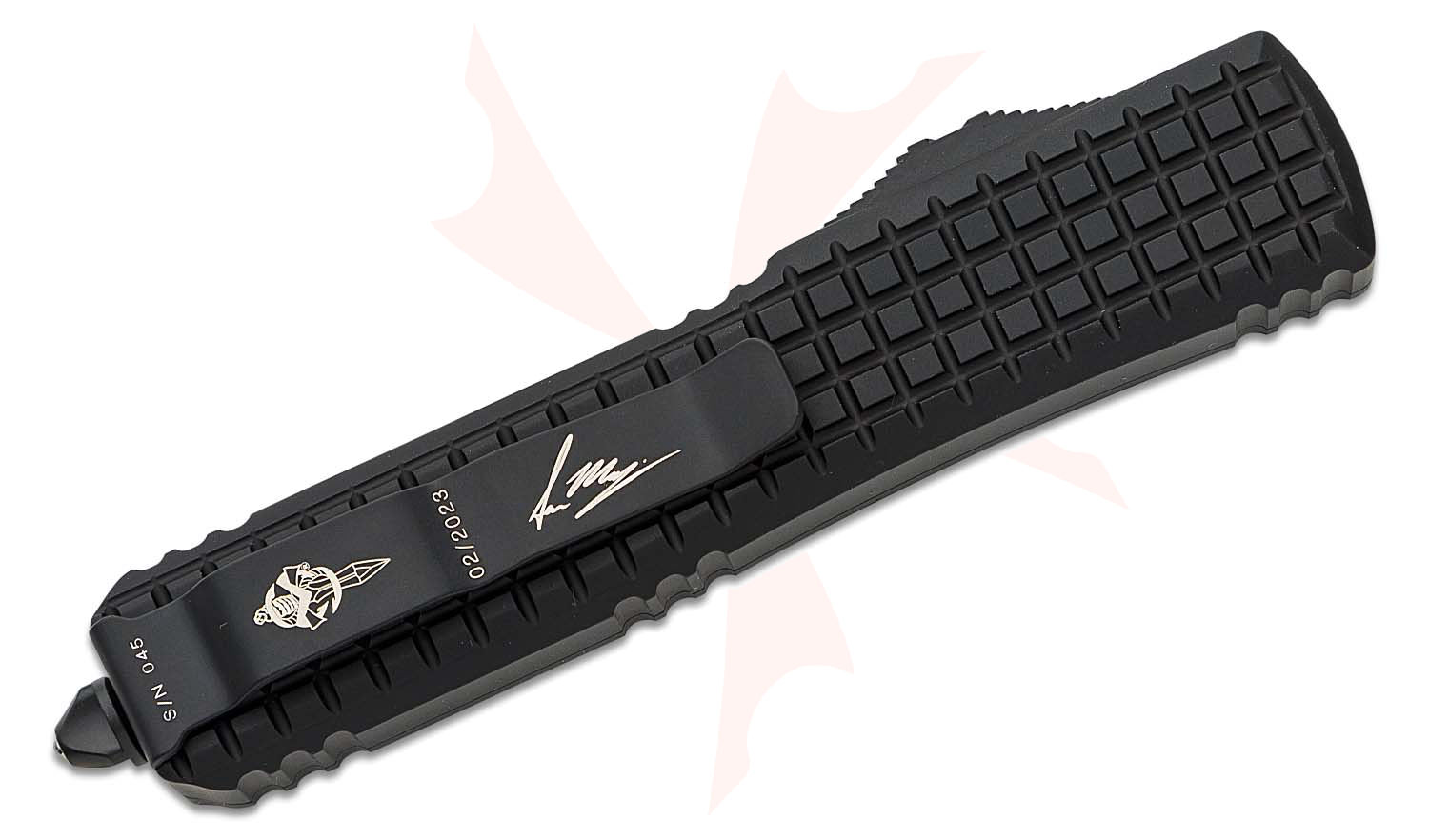 Microtech 119R-1TFRS Signature Series Ultratech Hellhound Razor ...