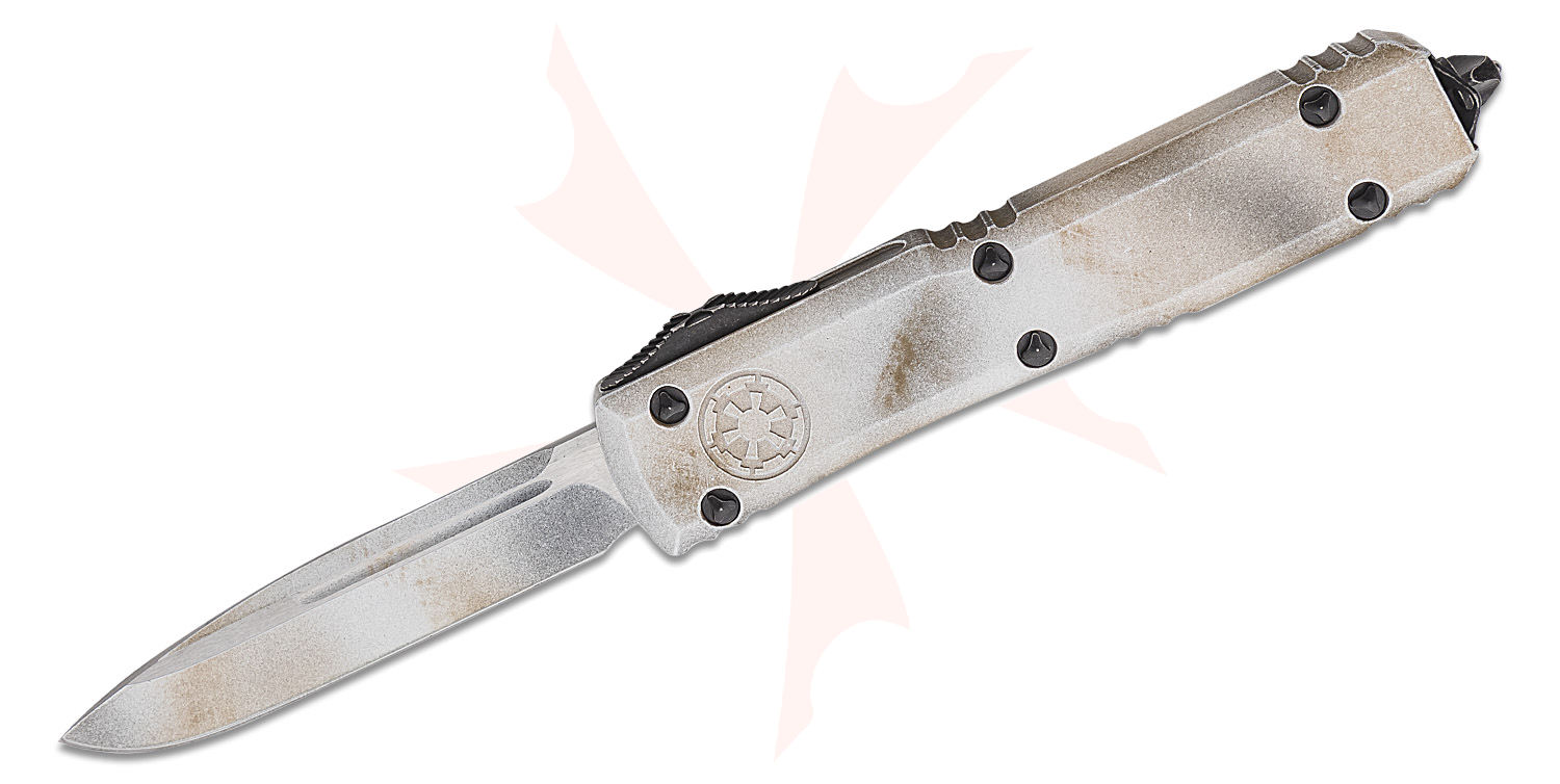 Microtech 121-1SAD Sandtrooper Deep Engraved Ultratech AUTO OTF 3.46 ...