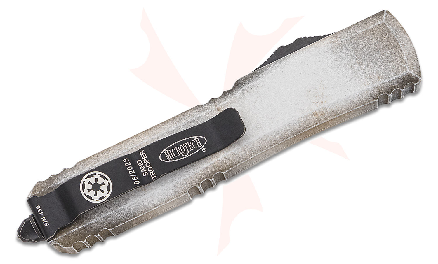 Microtech 121-1SAD Sandtrooper Deep Engraved Ultratech AUTO OTF 3.46 ...