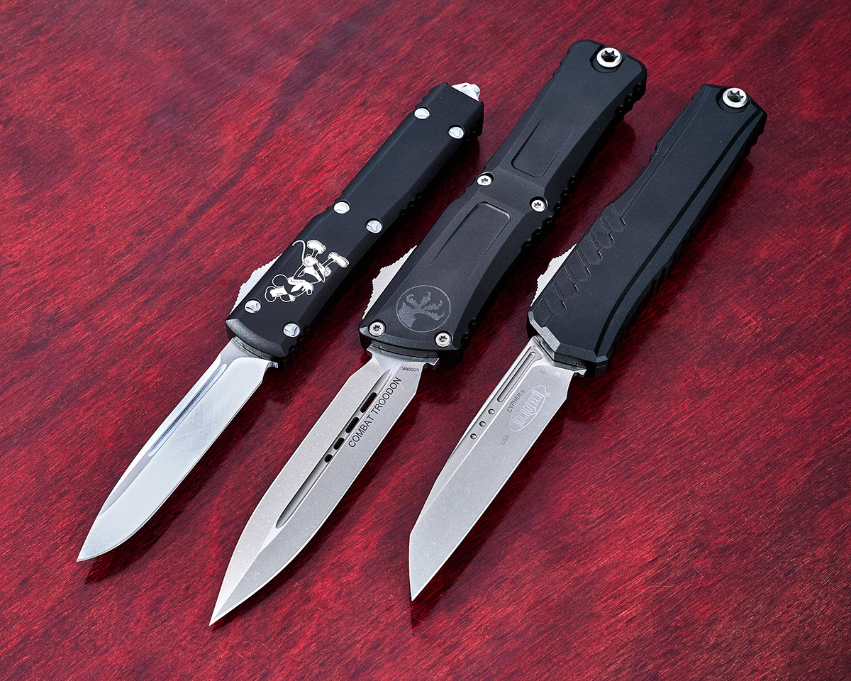 Microtech 121-1SB Signature Series Steamboat Willie Ultratech AUTO OTF ...