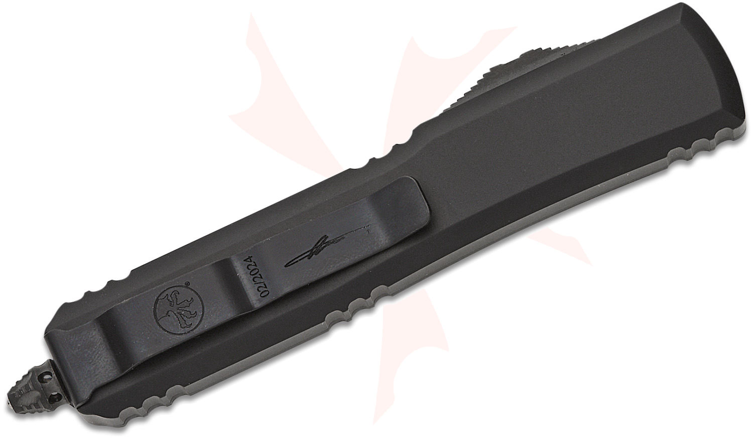 Microtech 121-2DLCTSH Signature Series Ultratech Shadow AUTO OTF Knife ...