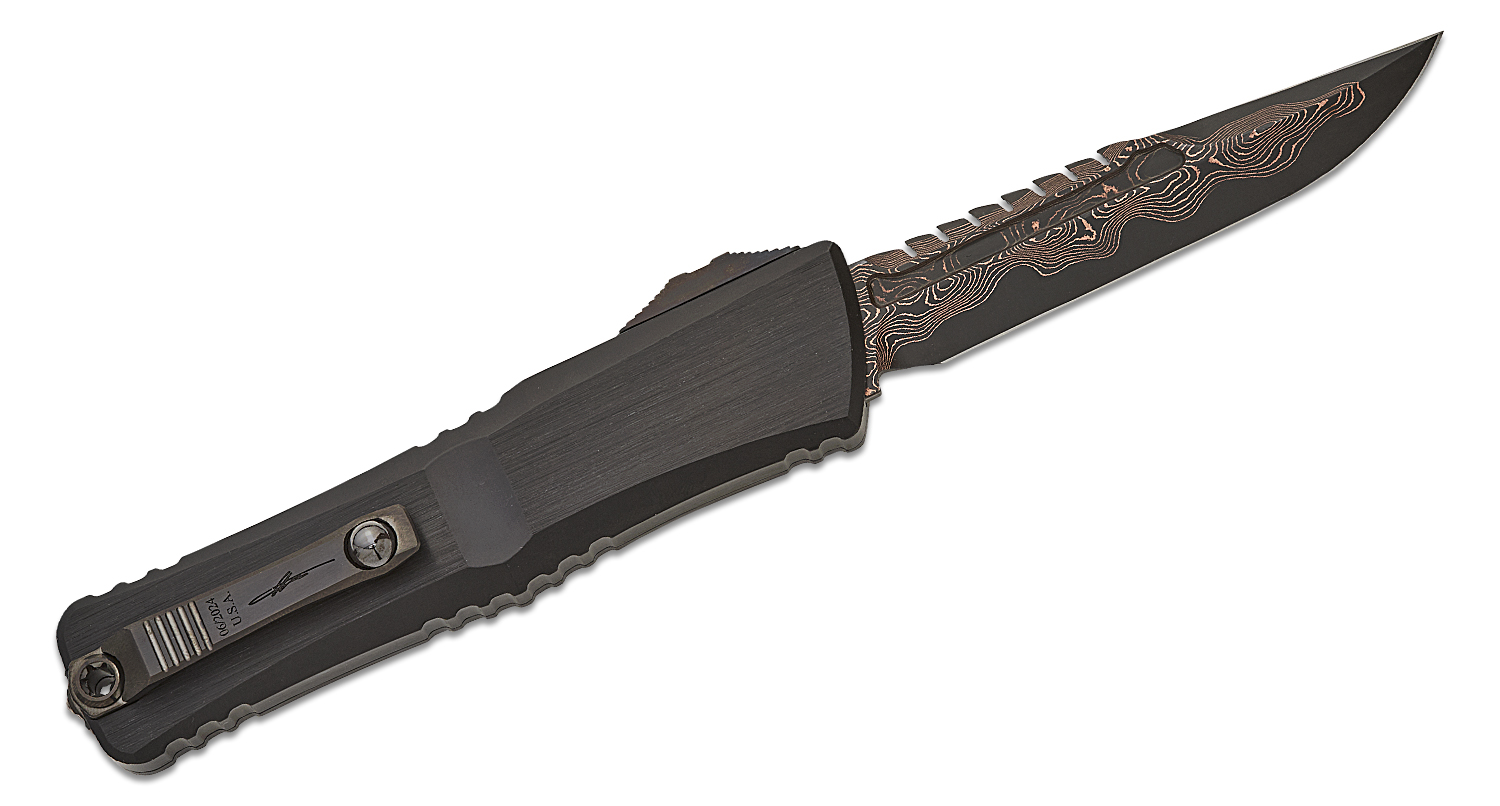 Microtech Signature Series Custom Combat Troodon Interceptor LT AUTO ...