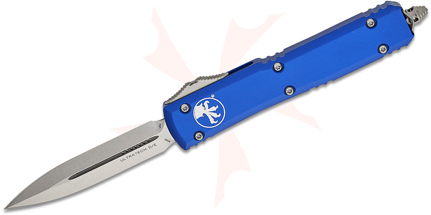 Microtech 122-10NA Ultratech AUTO OTF Knife 3.46" Stonewashed Double ...