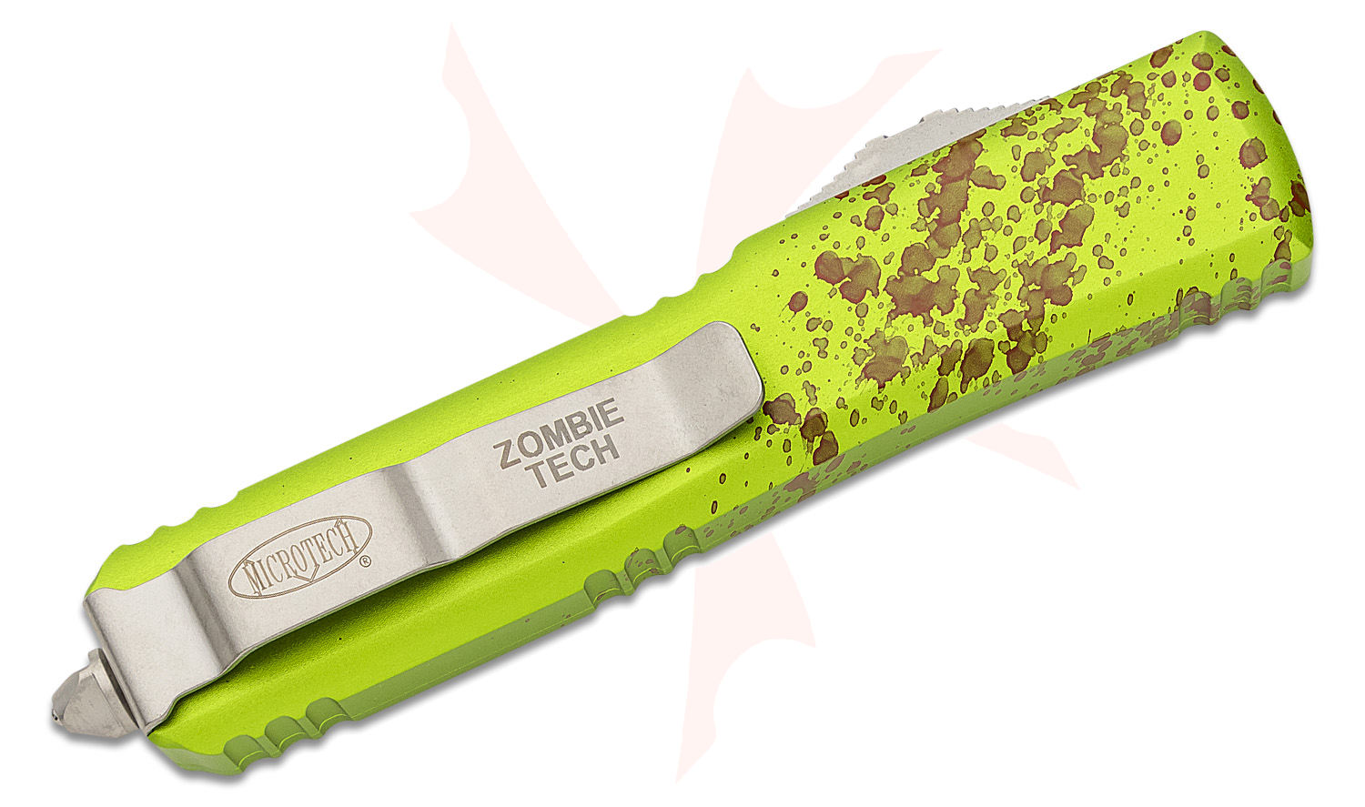 Microtech 122-11Z Zombie Tech Ultratech AUTO OTF 3.46" Stonewashed ...