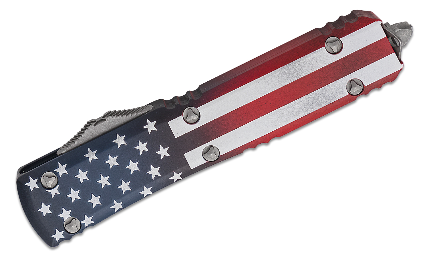 Microtech 122-12APFLAGS Signature Series BLADE Show Ultratech AUTO OTF ...