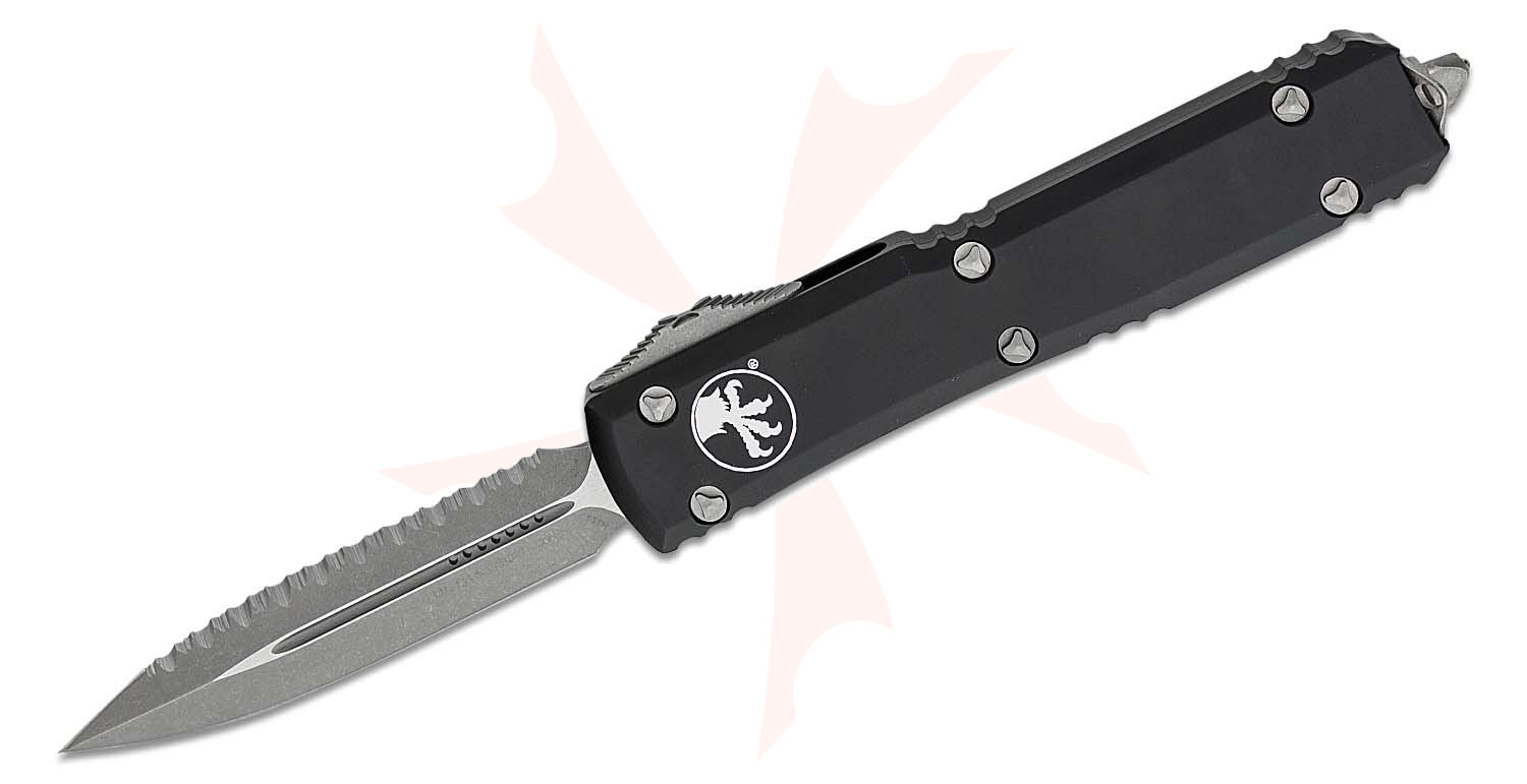 Microtech 122-12AP Ultratech AUTO OTF Knife 3.46" Apocalyptic Plain ...