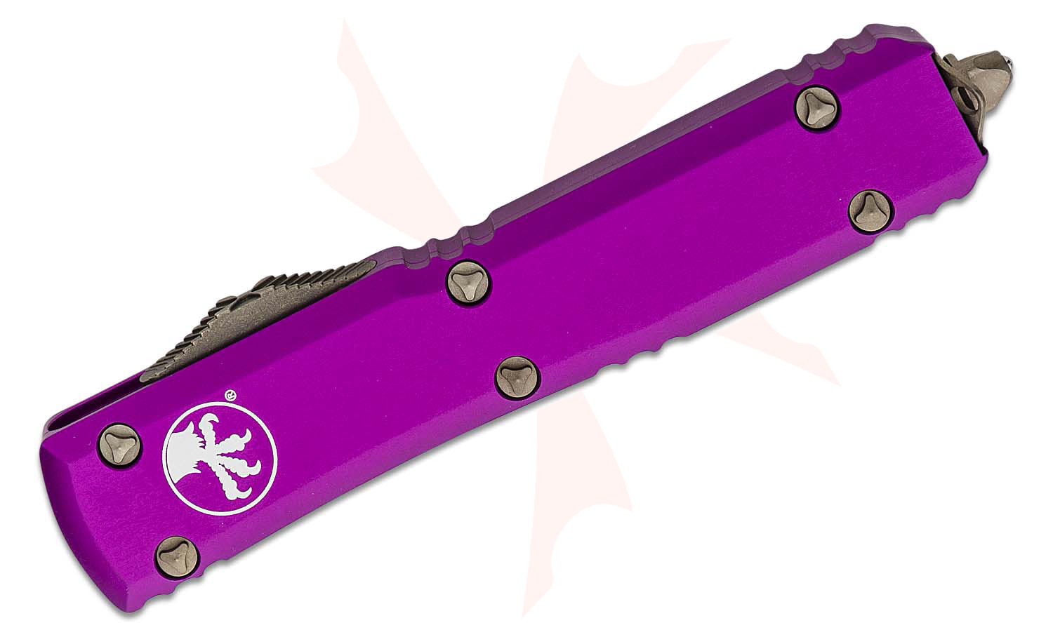 Microtech 122-13APVI Ultratech AUTO OTF 3.46" Apocalyptic Bronze Double ...