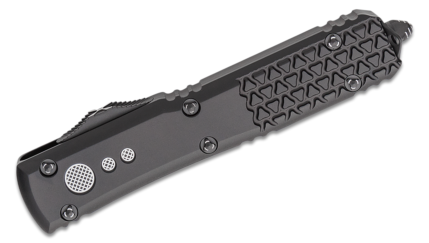 Microtech 122-1JK Jedi Knight Ultratech AUTO OTF 3.46" Blue Double Edge ...