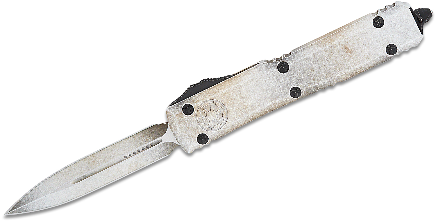 Microtech Signature Series Sandtrooper Deep Engraved Ultratech AUTO OTF ...