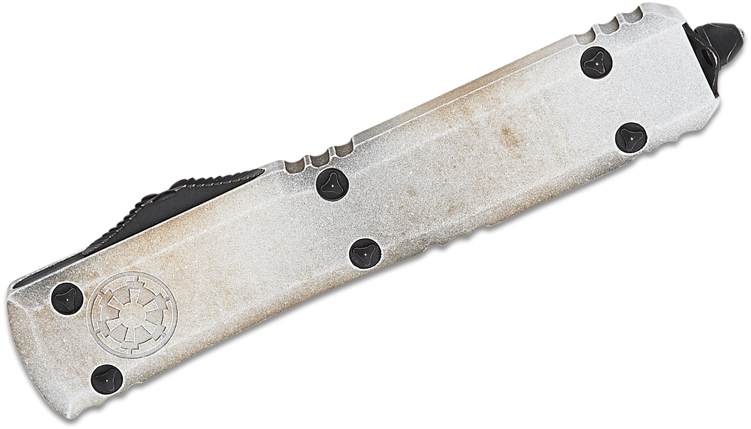 Microtech Signature Series Sandtrooper Deep Engraved Ultratech AUTO OTF ...