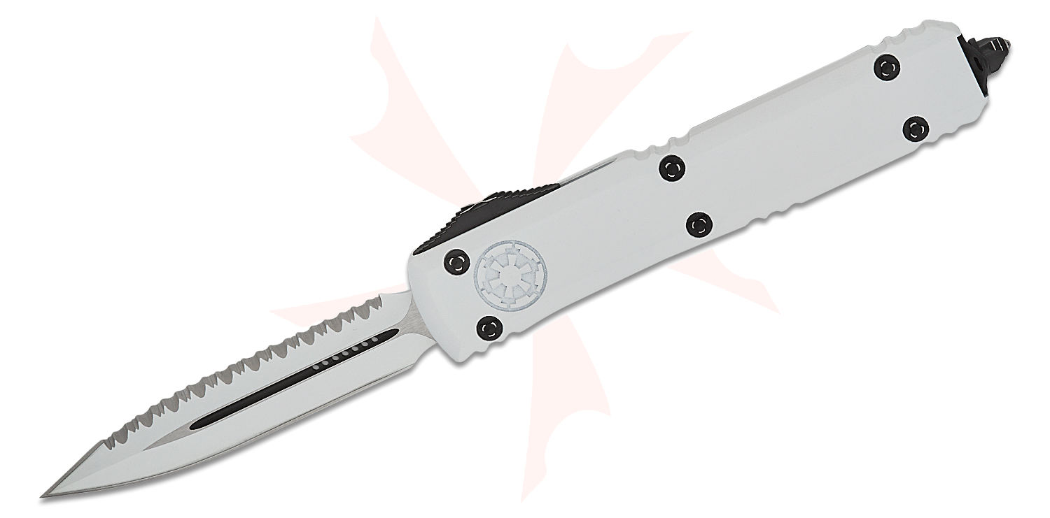 Microtech 122-3STD Deep Engraved Stormtrooper Ultratech AUTO OTF 3.46 ...