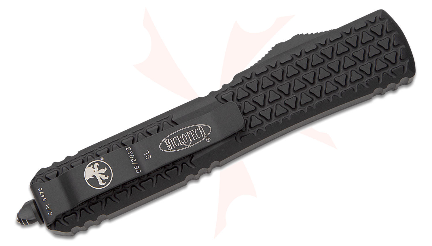 Microtech 122-D3SL Ultratech Sith Lord AUTO OTF 3.46" Red Double ...