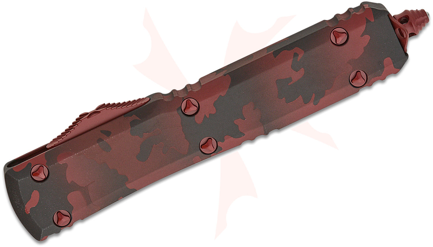 Microtech 123-1RCS Signature Series Ultratech AUTO OTF 3.46" Red Camo ...