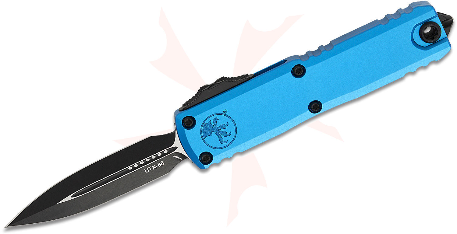 Microtech 1232-1BL UTX-85 Gen III OTF AUTO Folding Knife 3" M390MK ...