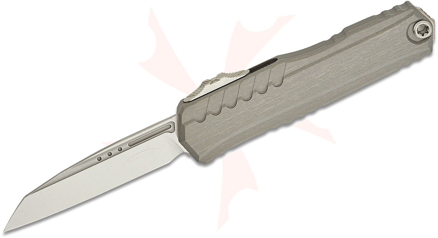 Microtech/DC Munroe 1241-10NC 2023 Cypher II OTF AUTO 3.5" M390MK Stonewashed Reverse Tanto ...