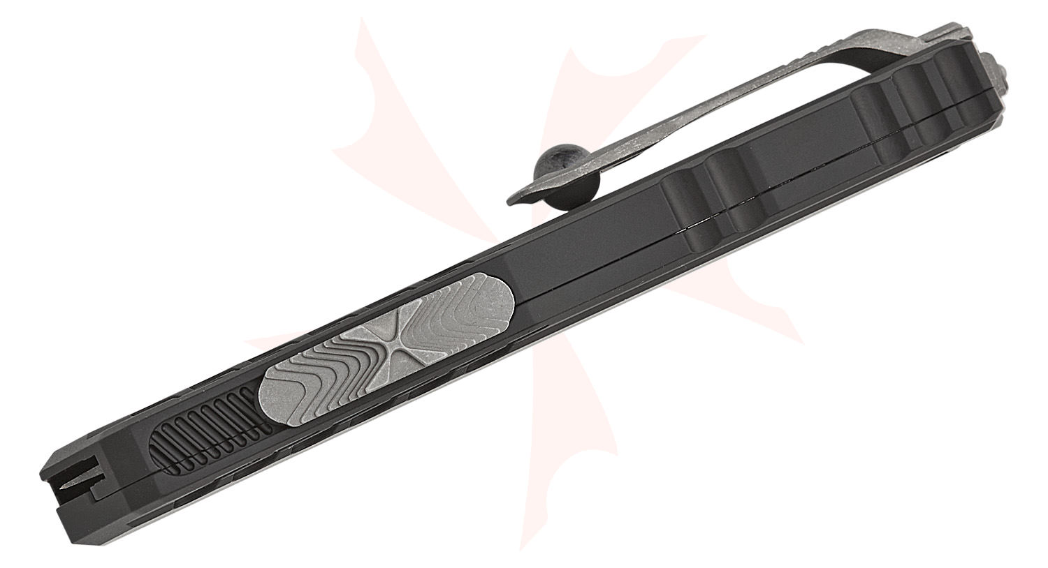 Microtech/DC Munroe 1241-11AP 2023 Cypher II OTF AUTO 3.5" M390MK Apocalyptic Reverse Tanto ...