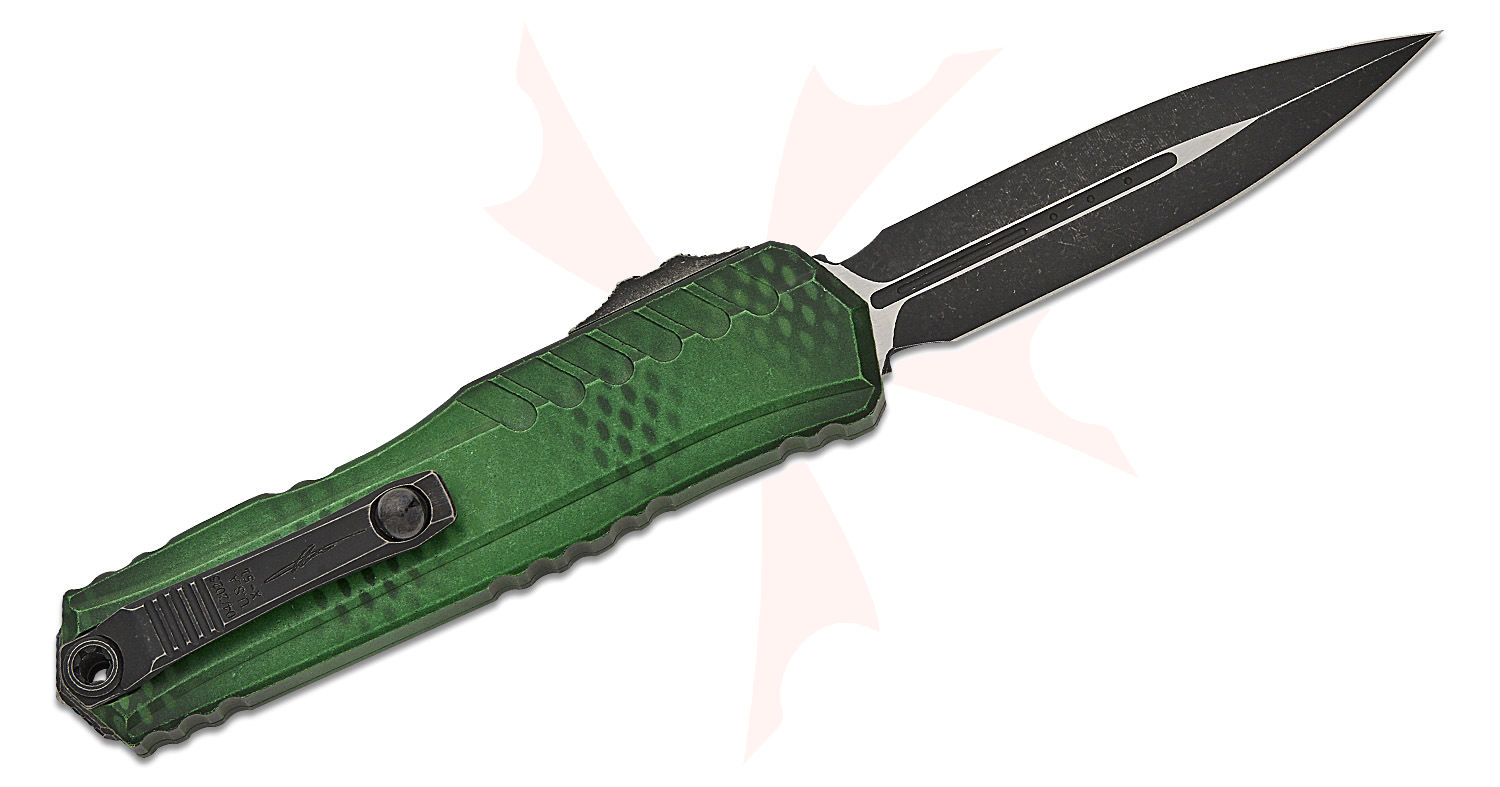 Microtech/DC Munroe 1242-1GRX51S Signature Series 2023 Cypher II OTF AUTO 3.5" M390MK Black ...