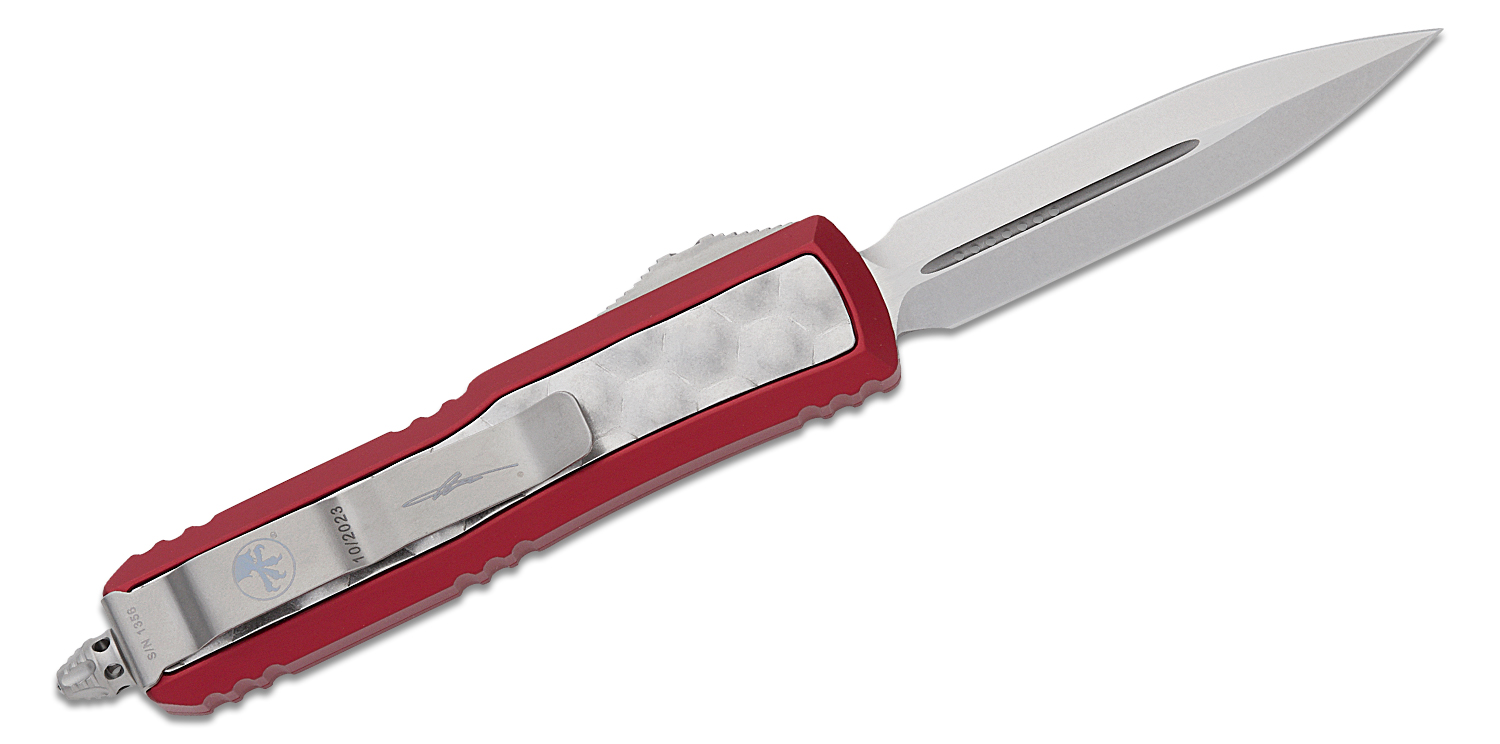 Microtech Signature Series Daytona AUTO OTF Knife 3.125" Stonewashed ...