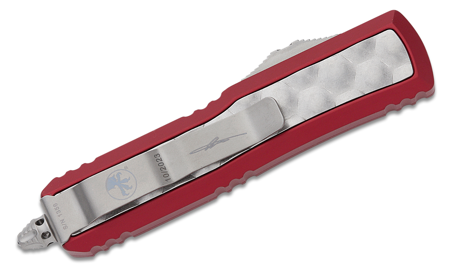 Microtech Signature Series Daytona AUTO OTF Knife 3.125" Stonewashed ...