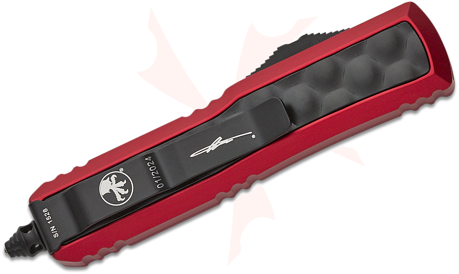 Microtech Signature Series Daytona AUTO OTF Knife 3.125" Black Double ...