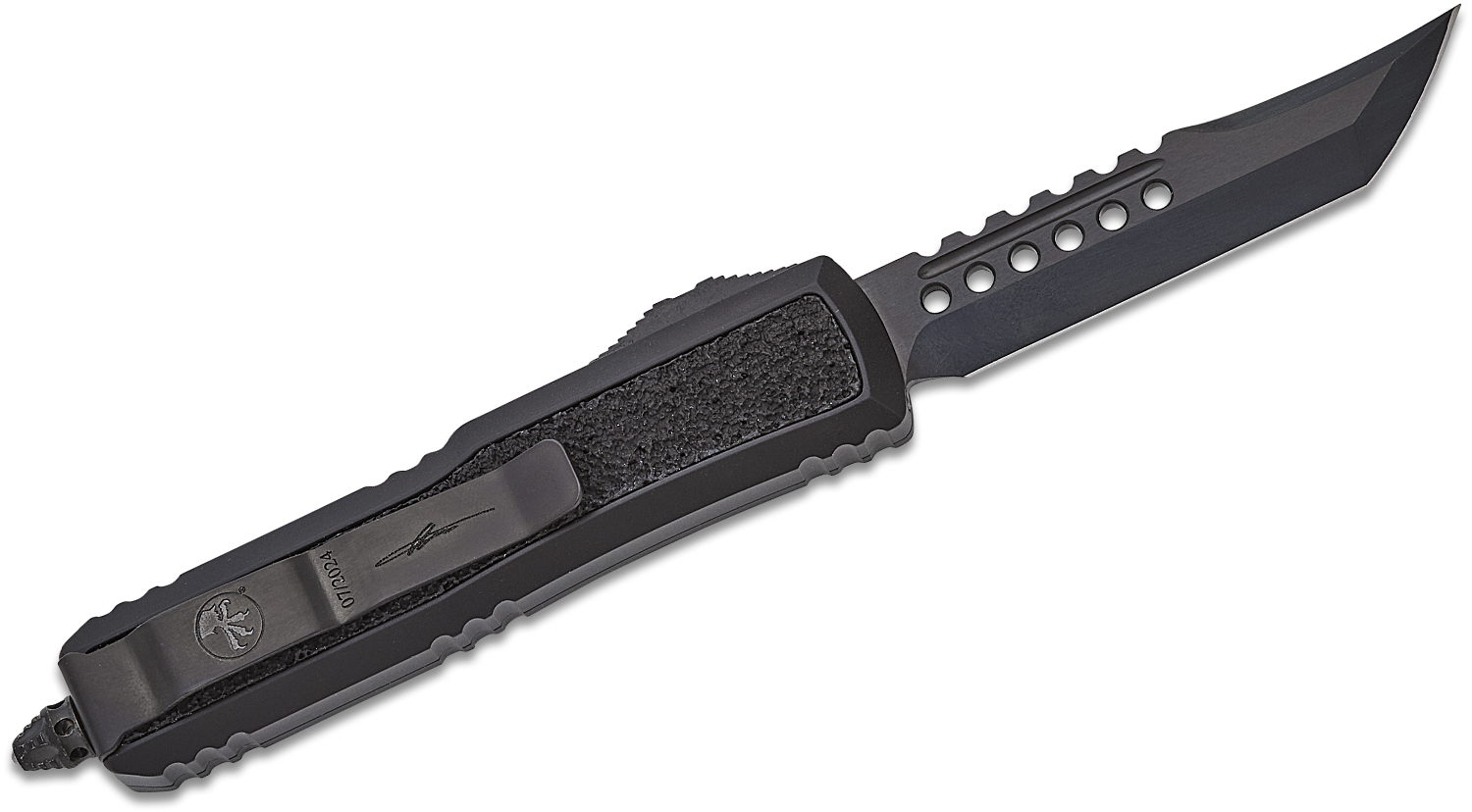Microtech Signature Series Daytona Shadow AUTO OTF Knife 3.125" Black ...