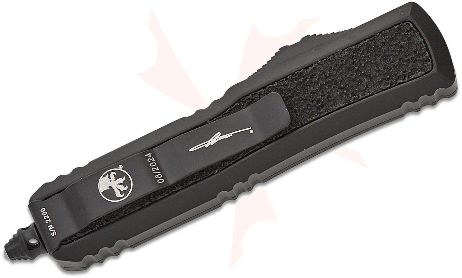 Microtech Signature Series Daytona Tactical AUTO OTF Knife 3.125" Black ...