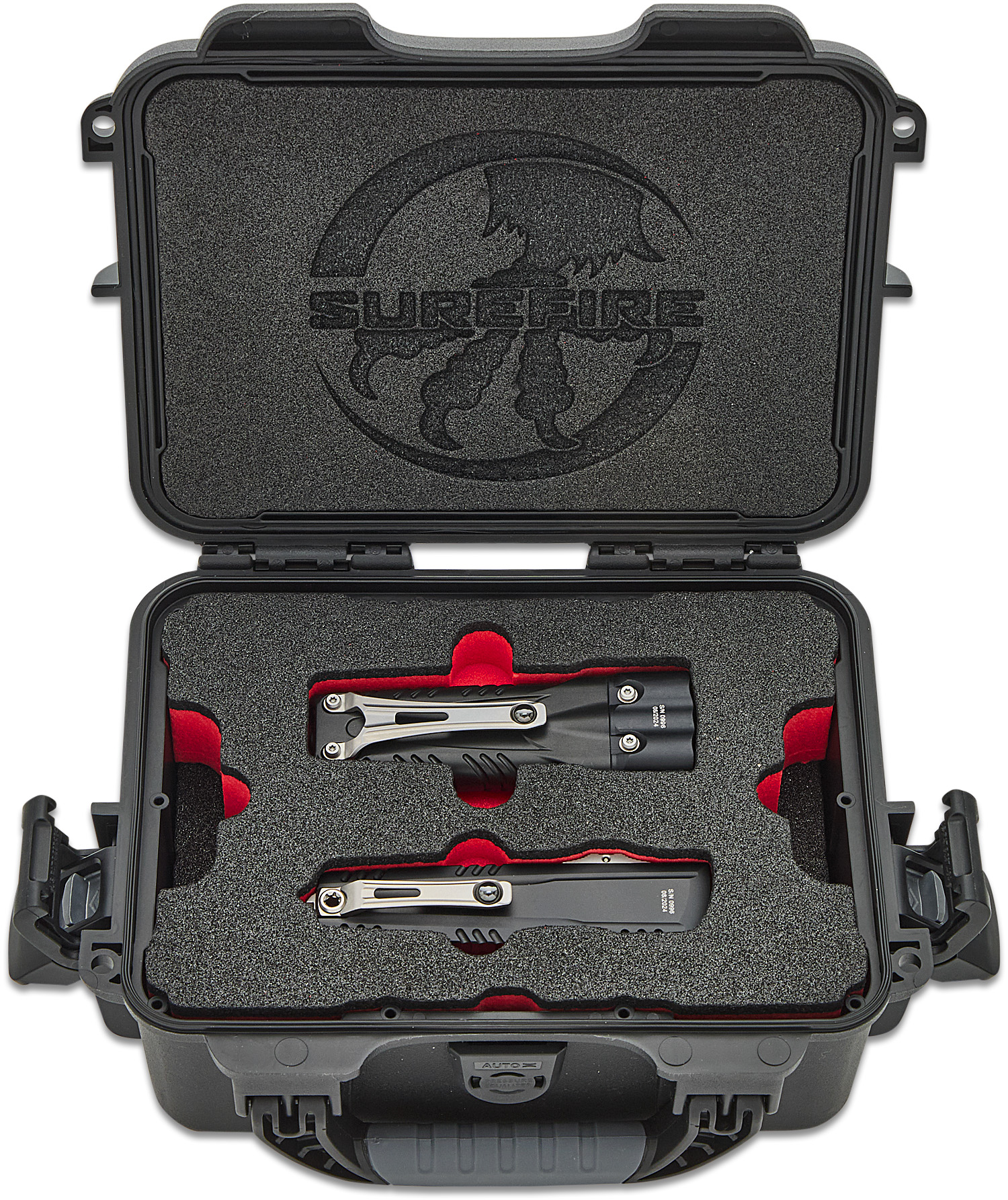 Microtech/SureFire Collaboration Luminary AUTO OTF Knife Box Set 3.625 ...