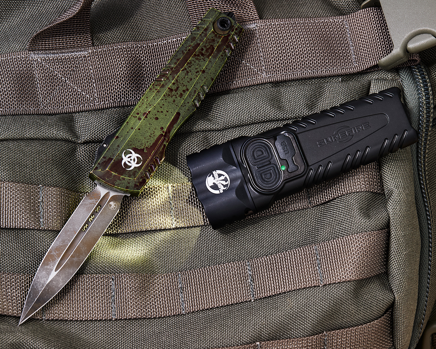 Microtech 1270-1OBDS Signature Series Luminary AUTO OTF Knife 3.625 ...