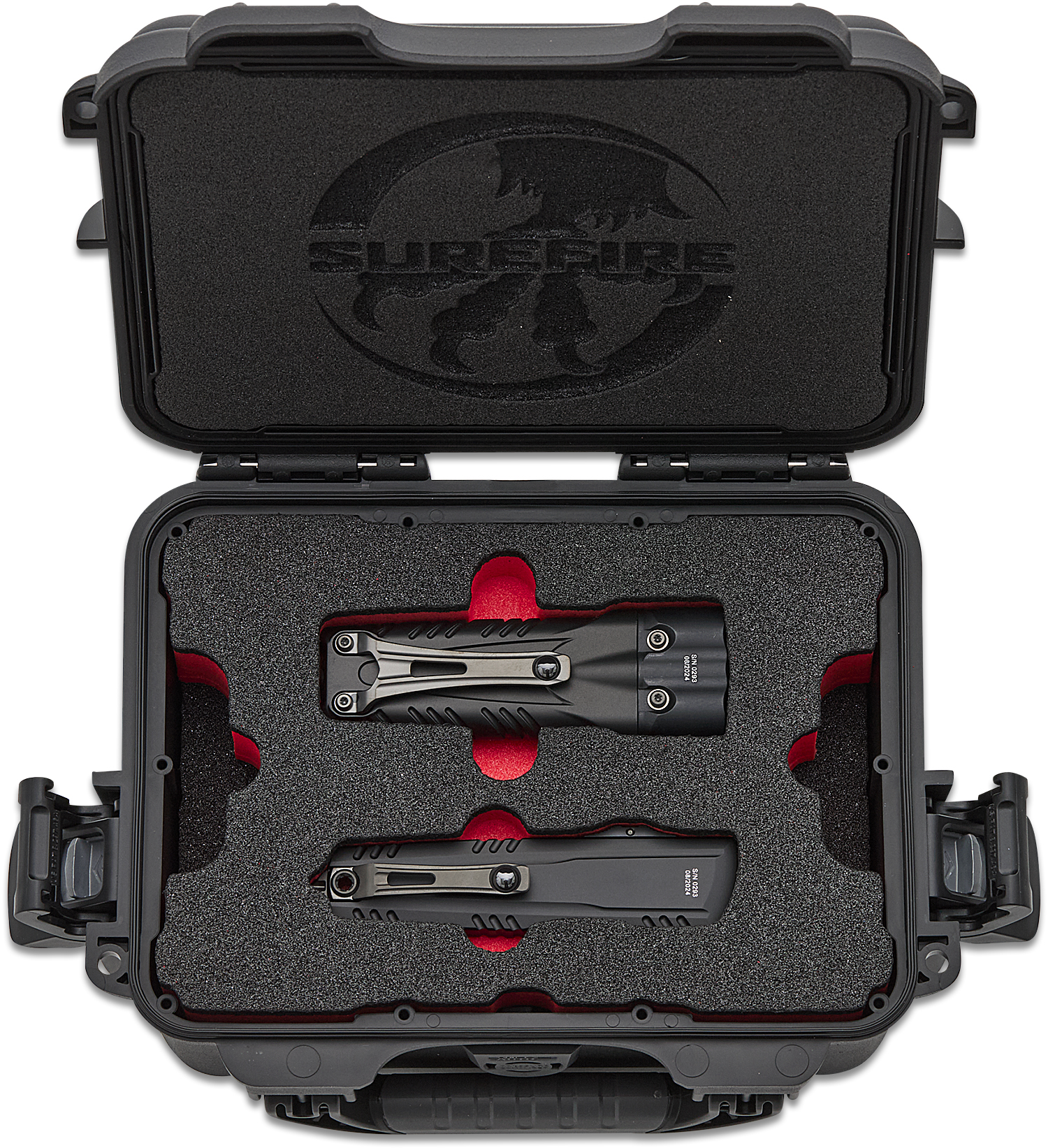 Microtech/SureFire Collaboration Luminary AUTO OTF Knife Box Set 3.625 ...