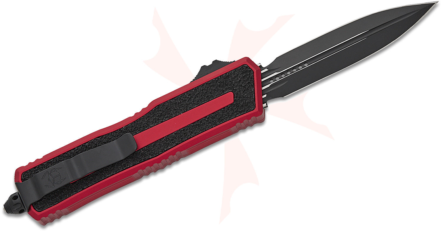 Microtech 1280-1RD Scarab Gen III AUTO OTF Knife 3.95" M390MK Black ...