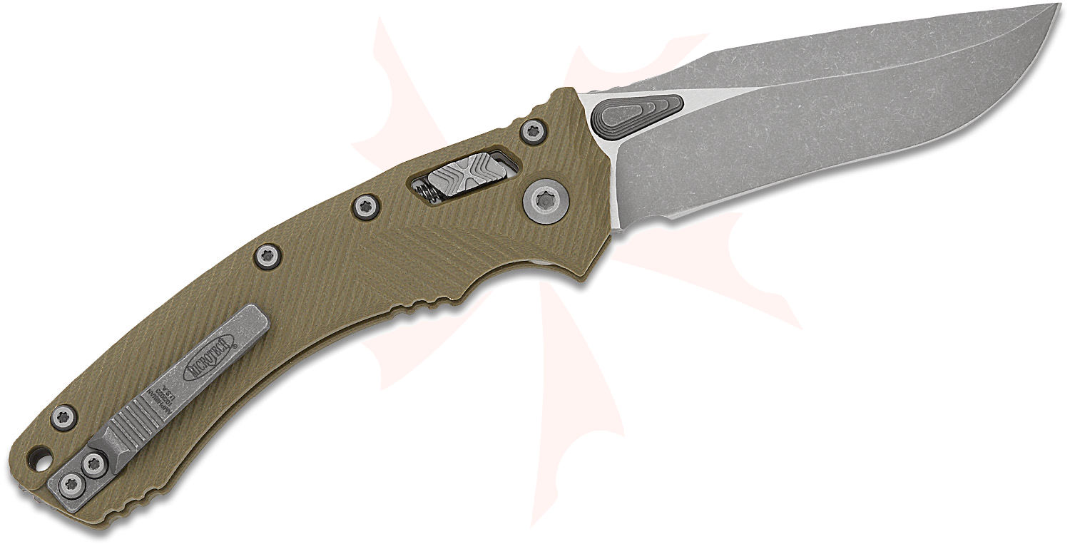 Microtech Amphibian RAM-LOK Manual Folding Knife 3.875" Bohler M390MK ...