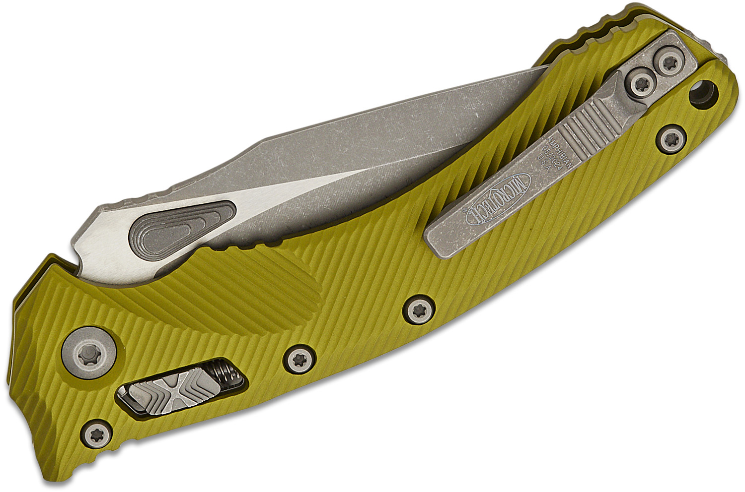 Microtech Amphibian RAM-LOK Manual Folding Knife 3.875" Bohler M390MK ...